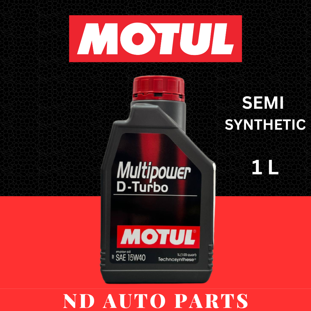 MOTUL 15W40 Multipower D-Turbo 1L minyak engin kereta | Shopee Malaysia