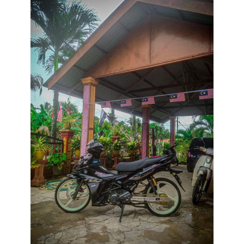 COVERSET HLD SYM SPORT BONUS 115 RC EDITION (Siap Tampal) | Shopee Malaysia