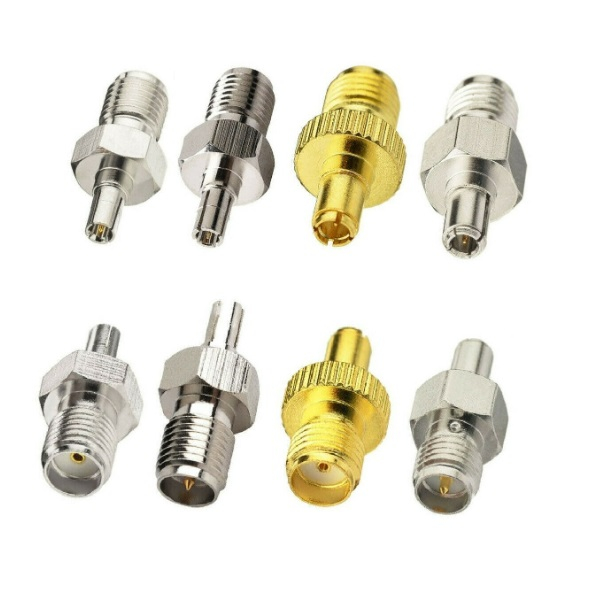 Various Types of CRC9 TS9 RF Adapter to SMA Needle Pin Hole Male Female ...