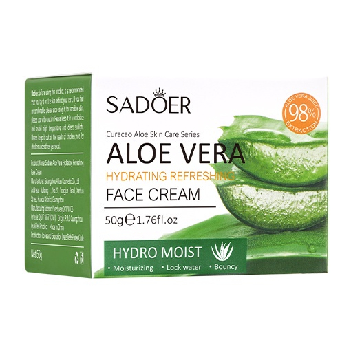 ROREC SADOER Aloe Vera Hydrating Refreshing Face Cream Moisturizing Refreshing Moisturizing ...