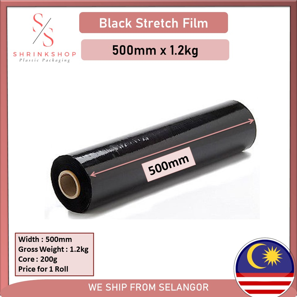 Wrapping plastic Black Stretch Film/Wrapping Firm/Plastic Pallet Wrap ...