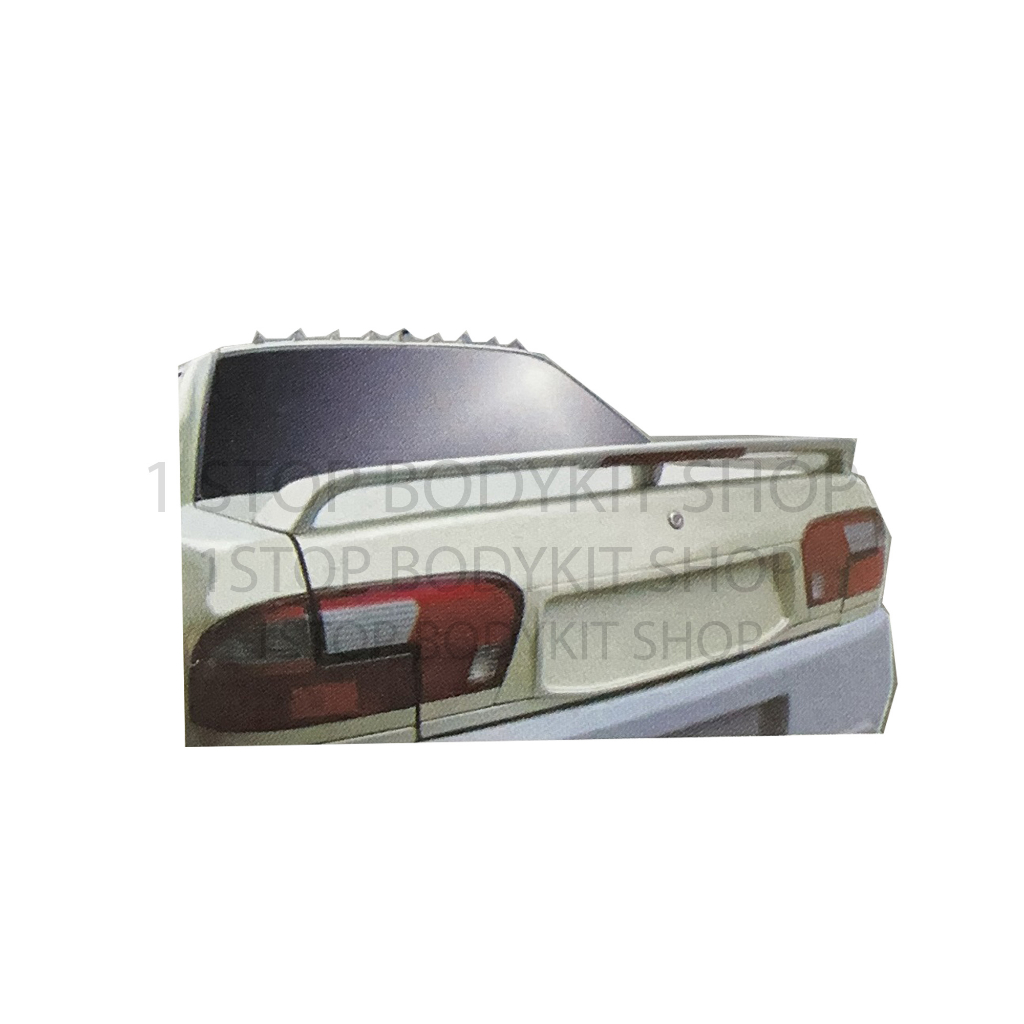 PROTON WIRA SALOON SPOILER GSR (LED)（FIBER GETAH ) SKIRT LIP BODYKIT ...