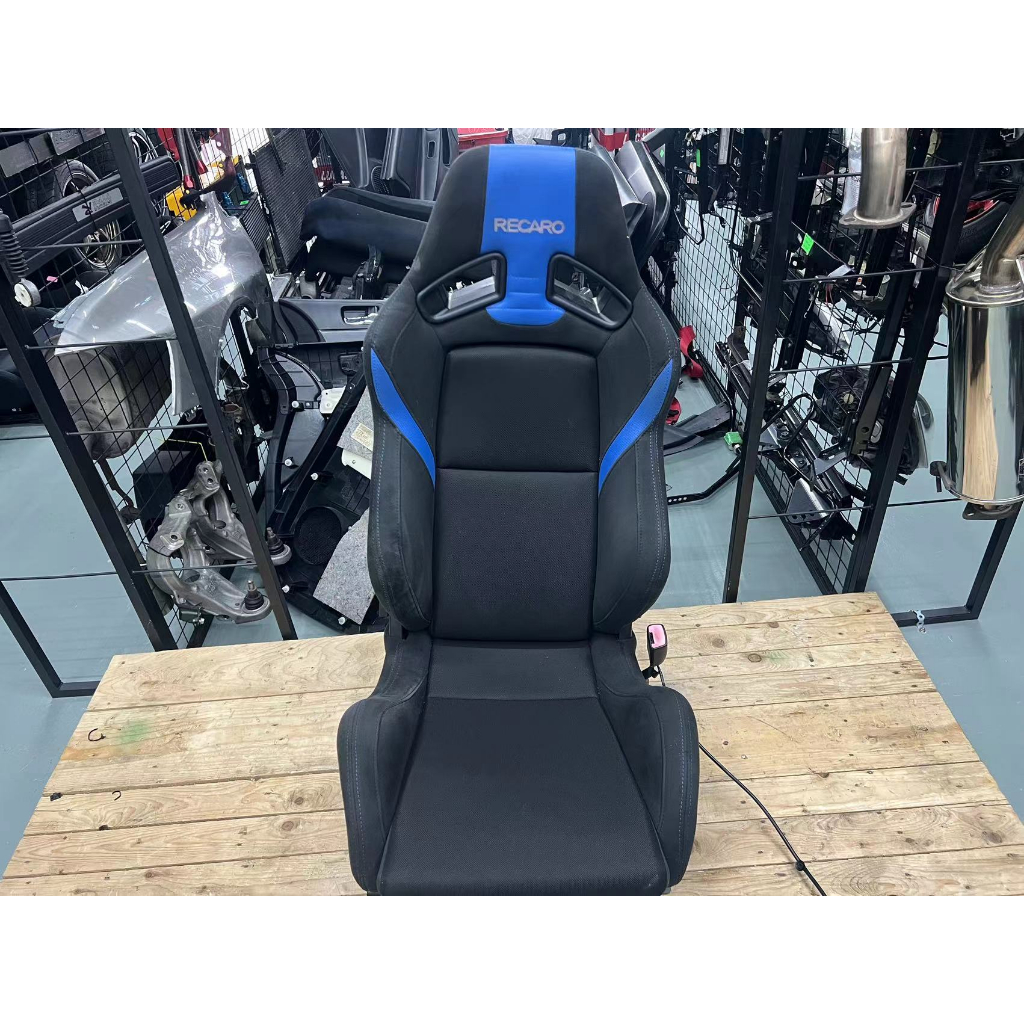 RECARO SR-7 LASSIC LT BL/BL (ORI) SEMI BUCKET SEAT NOT INCLUDE RAILING ...