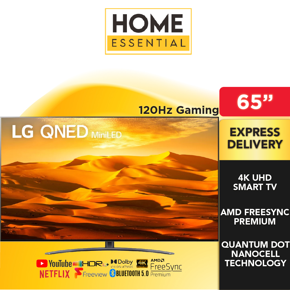 LG QNED TV 65 inch 4K Smart TV Quantum Dot NanoCell AMD Freesync ...