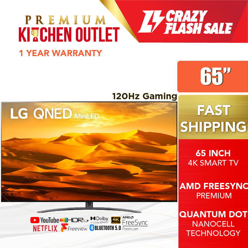 LG QNED TV 65 inch 4K Smart TV Quantum Dot NanoCell AMD Freesync ...