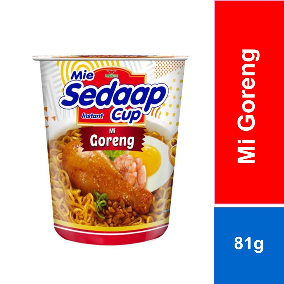 Mi Sedaap Goreng Asli Cup 81g | Shopee Malaysia