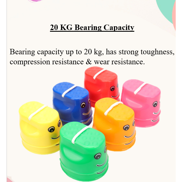 Mainan Children Balancing Stepping Cup Stilt Jump Kids Outdoor Fun Walk ...