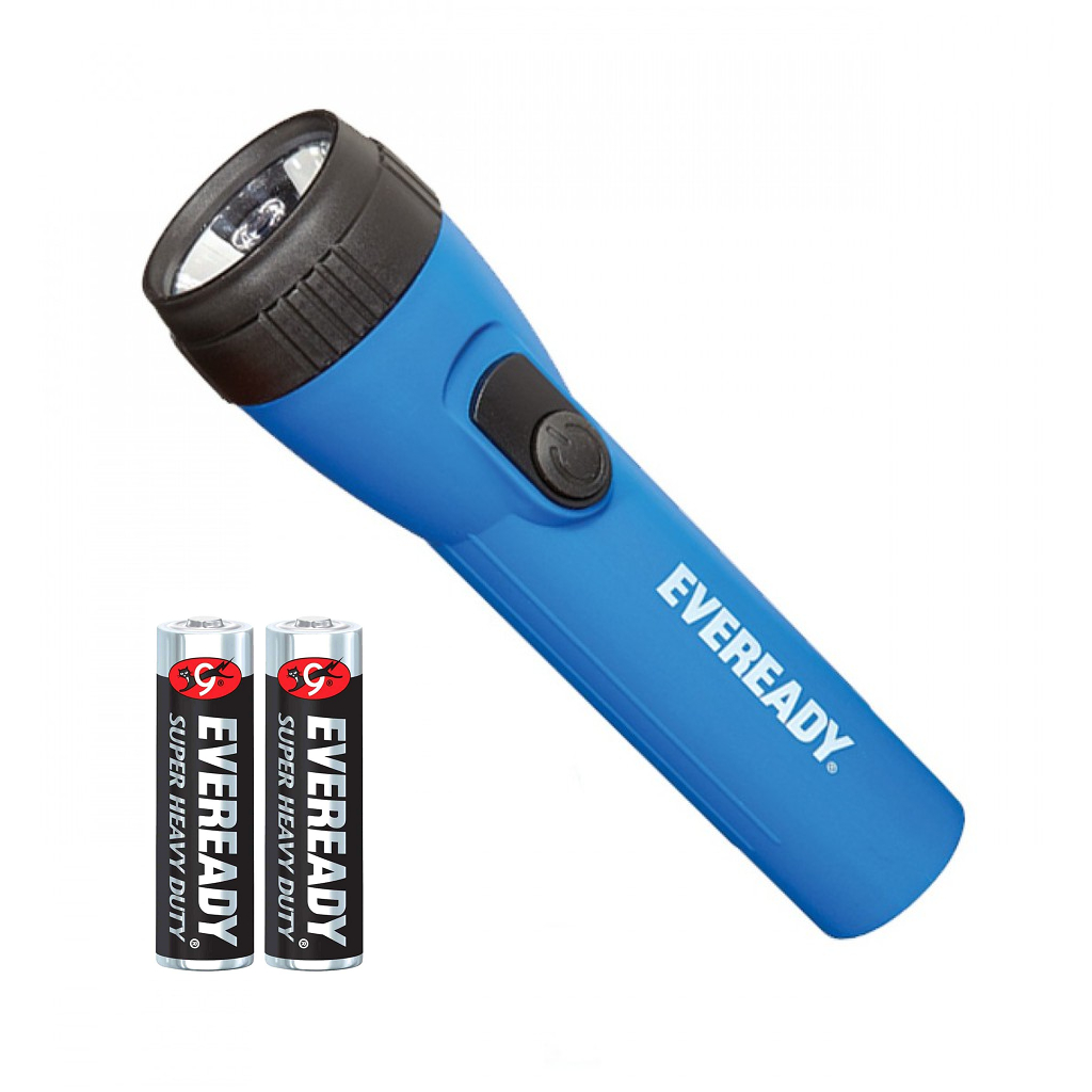 EVEREADY LC1L2A (AA BATTERY) / LC1L2D (D BATTERY) LED TORCH LIGHT FLASH ...