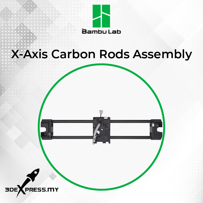 Bambu Lab X1 AND P1 SERIES - X-Axis Carbon Rods Assembly | Shopee Malaysia
