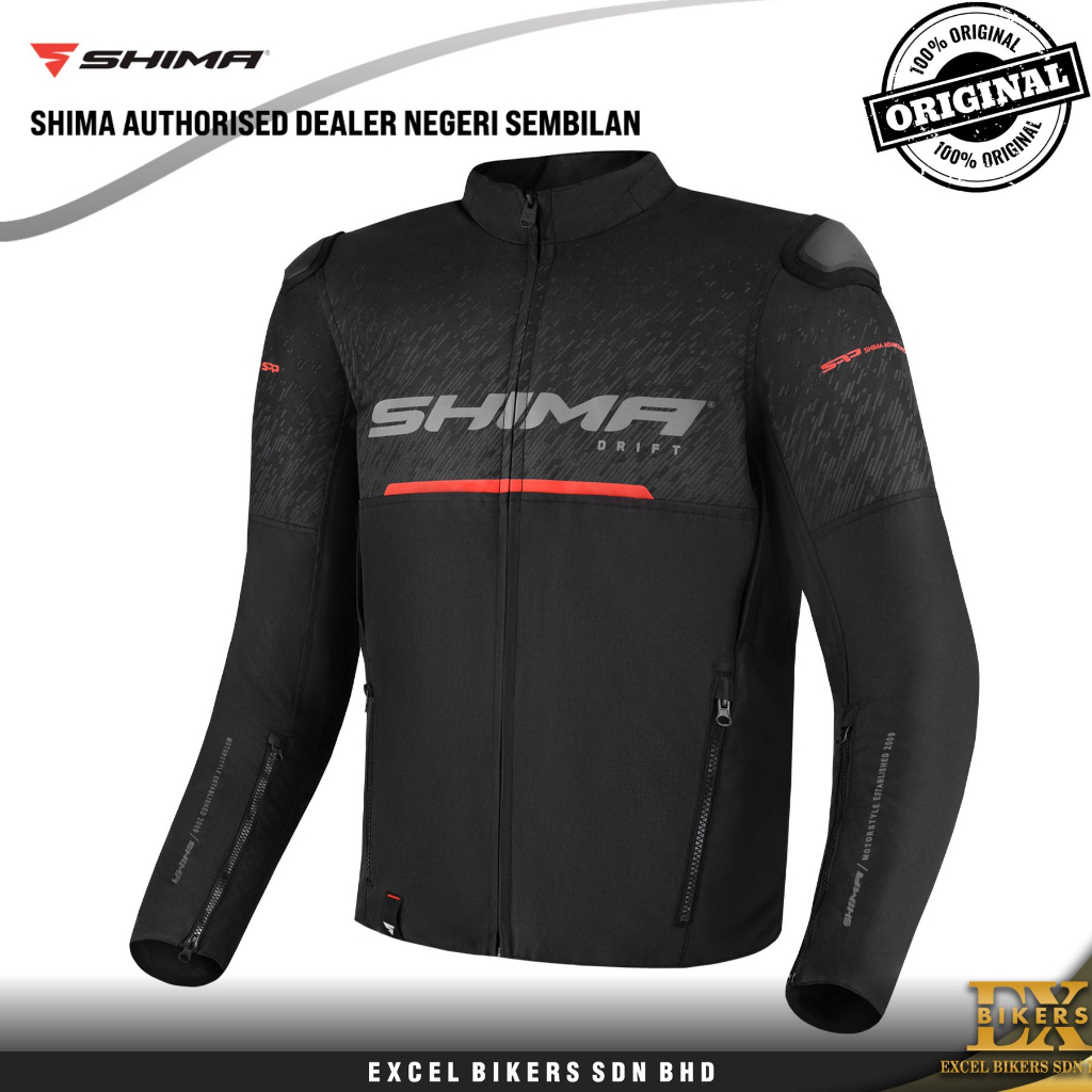 SHIMA JACKET DRIFT MEN/SHIMA JACKET/ RIDING JACKET / MOTORCYCLE JACKET ...