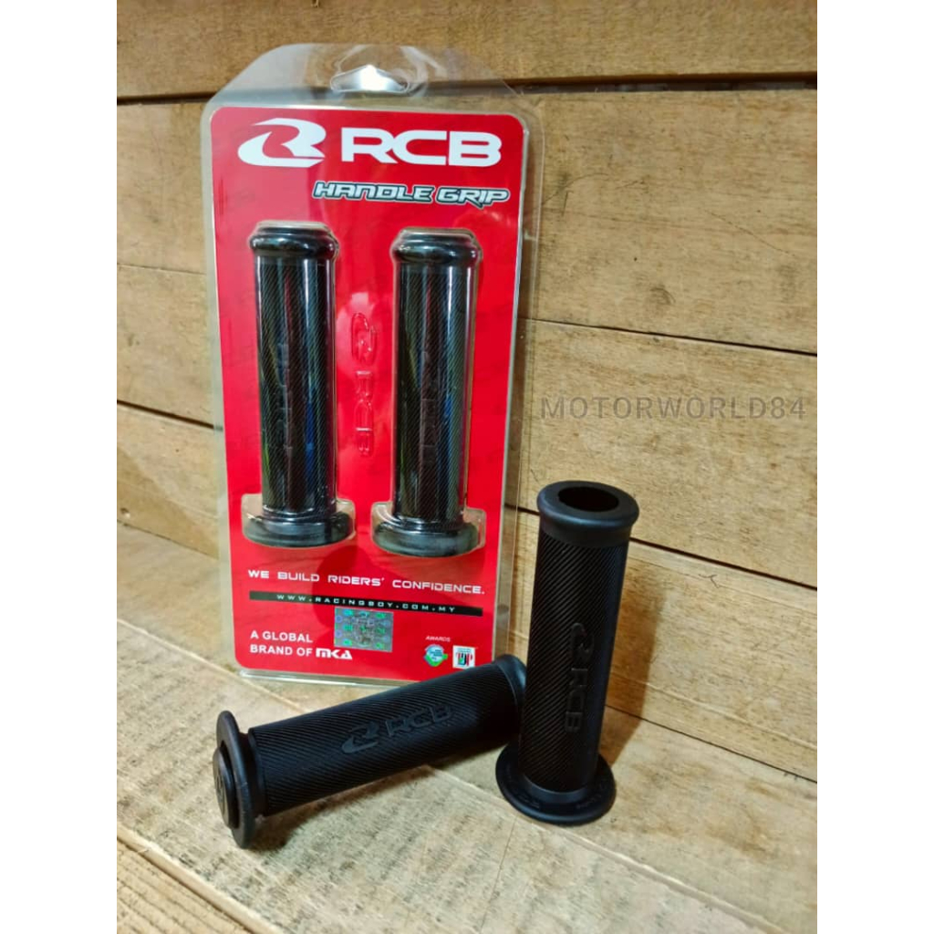 RCB ORIGINAL HANDLE GRIP HG66 THROTTLE UNIVERSAL RACING BOY MOTOR YAMAHA HONDA KTM RS CBR R15 ...