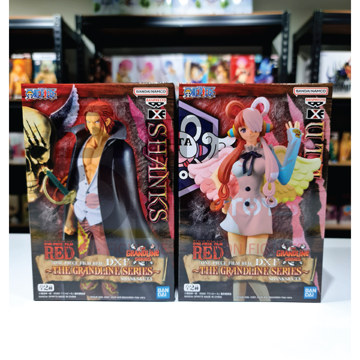 [BUNDLE SET - READY STOCK] Banpresto One Piece Shanks & Uta DXF The Grandline Series | Shopee ...