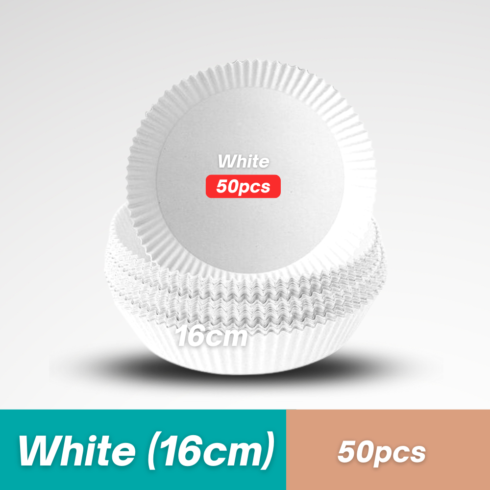 50pcs 100pcs Air Fryer Paper Disposable Baking Paper Non-stick Kitchen ...