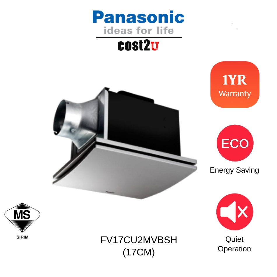 Panasonic Ceiling Mount Sirocco Ventilation Fan FV-17CU2M FV-24CG2M FV ...