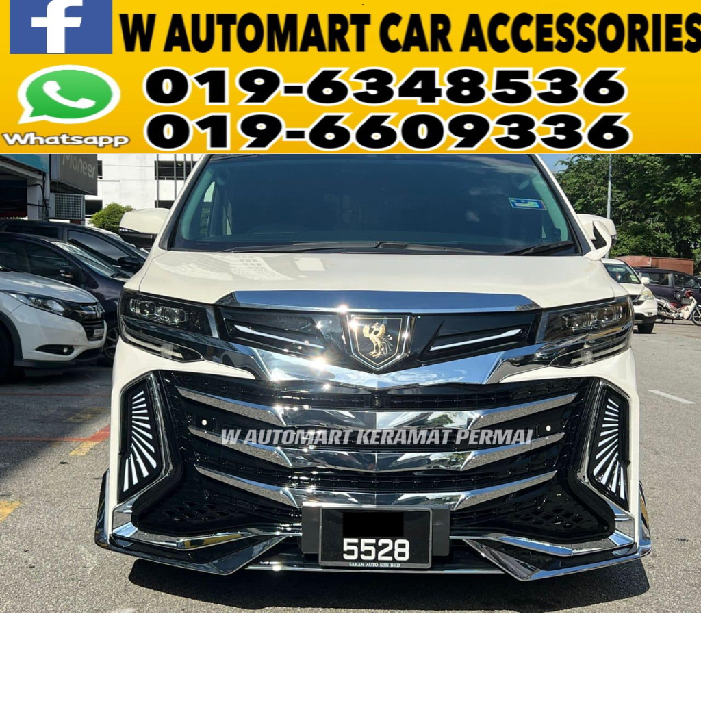 TOYOTA ALPHARD CENTURY HAWK FRONT BUMPER | Shopee Malaysia