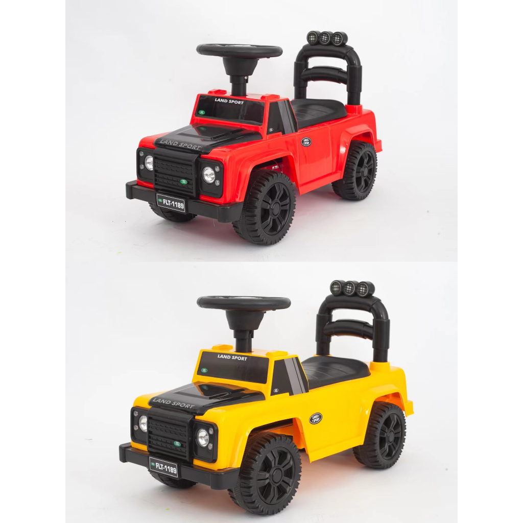 CANDY CLASSIC LAND ROVER DEFENDER kids umur 1-3 years tolocar push car ...