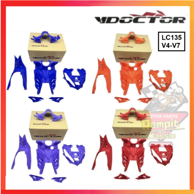 REMPIT LC135 COLOUR INNER SET LC135 V4 V5 V6 V7 DOCTOR INNER SET INNER ...