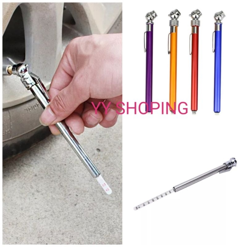 Ready Stock Tyre Air Gauge Pressure Tire Measurement Car Test Meter ...
