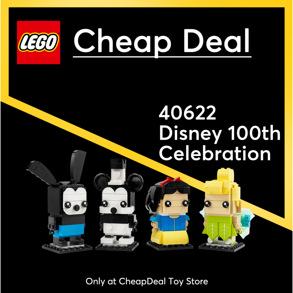 [Ready Stock] - LEGO 40622 Disney 100th Celebration (501 Pieces ...