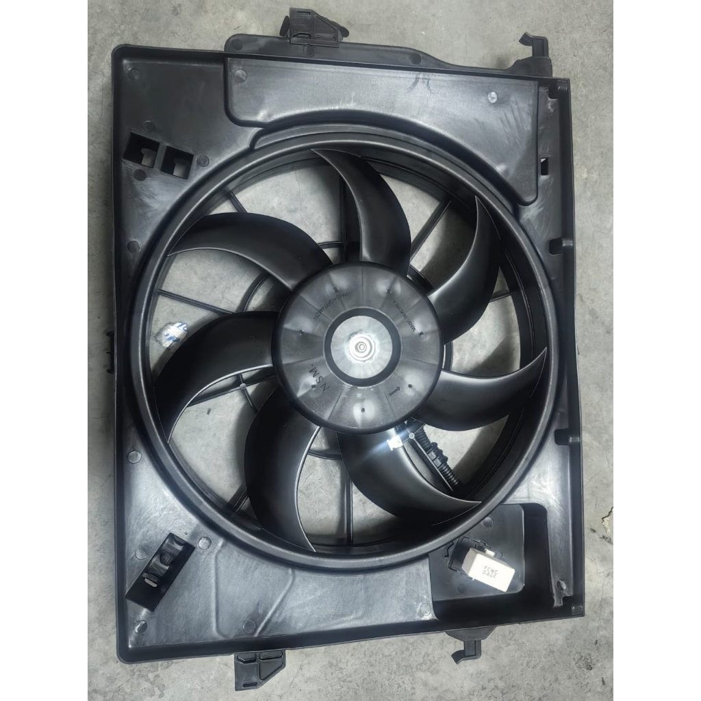 RADIATOR FAN ASSY WITH SPARE TANK COMPLETE SET (KIA RIO 2013" UB ...