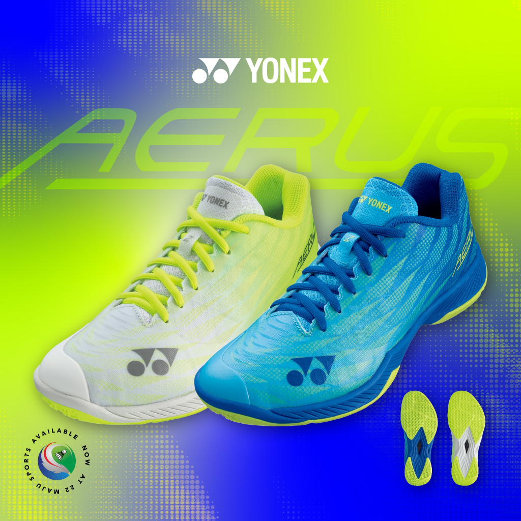 YONEX POWER CUSHION AERUS Z BADMINTON SHOES KASUT SUKAN BADMINTON( NEW ...
