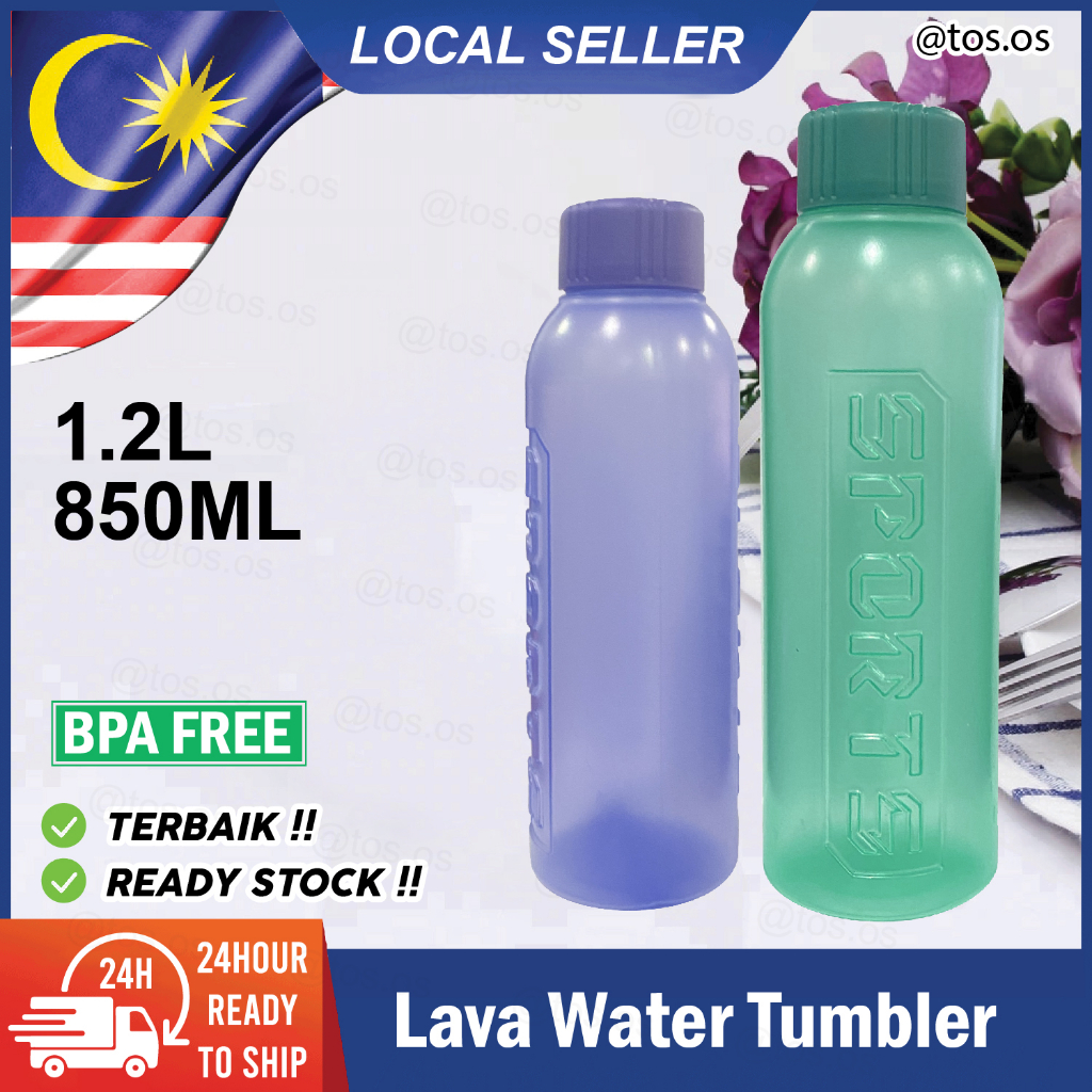 LAVA Water Bottle Tumbler Sports Drinking Container 850ml and 1.2L / Botol Minuman | Shopee Malaysia