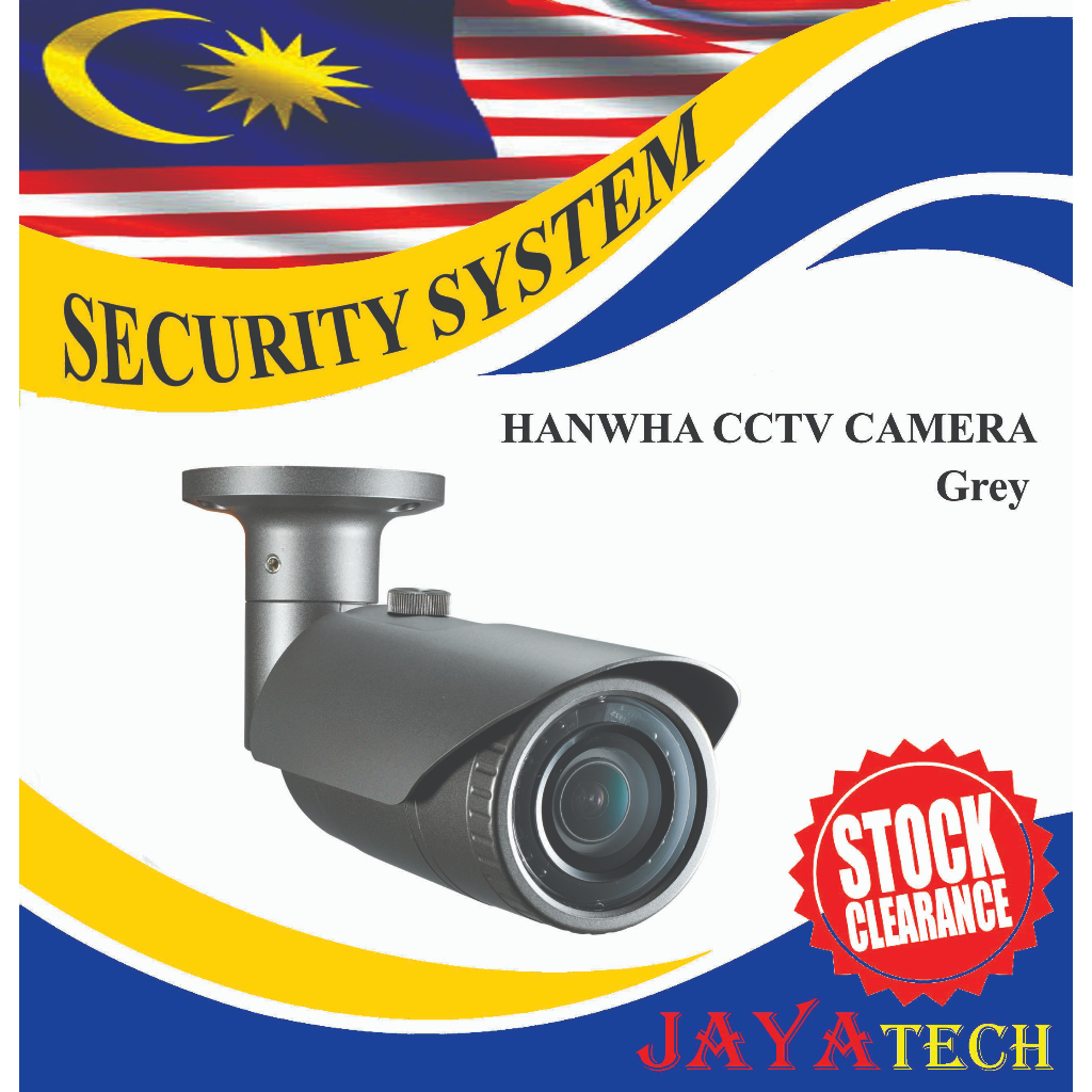 HanWha WISENET 2MP H.265 IR Bullet CCTV Camera(QNO-6070R) | Shopee Malaysia