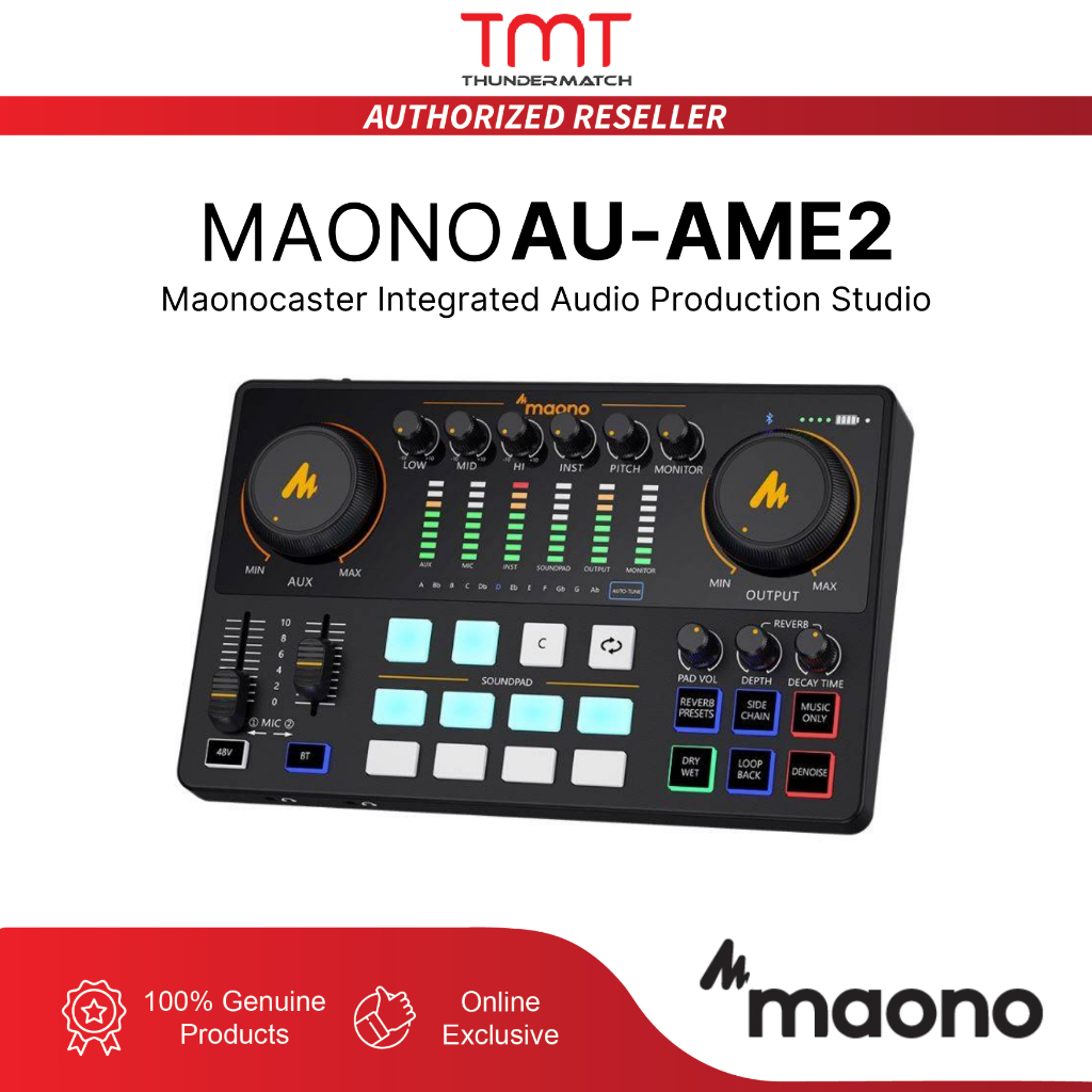 MAONO AME2 Maonocaster Integrated Audio Production Studio AU-AM200 / AU ...