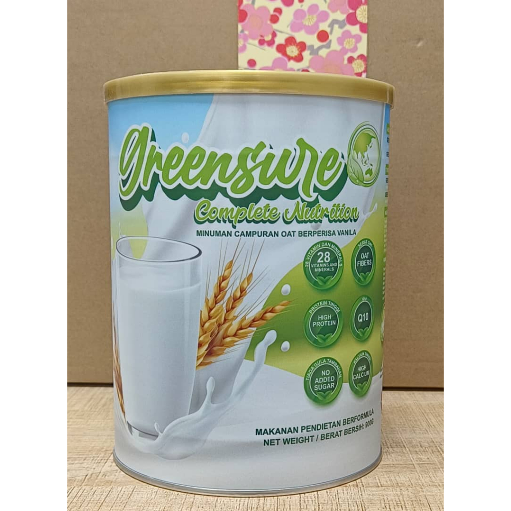GREENSURE COMPLETE NUTRITION SOY BASED MILK (900G) EXPIRY 02/2026 ...