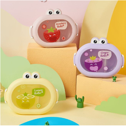 Cute Style Frog With Eyes Lunch Box Special Lunch Box For Kids Office ...