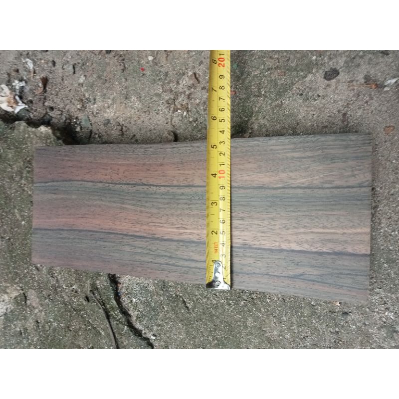 Kayu Malam Hijau / Malaysian Blackwood 35mm x 130mm x 450mm | Shopee ...