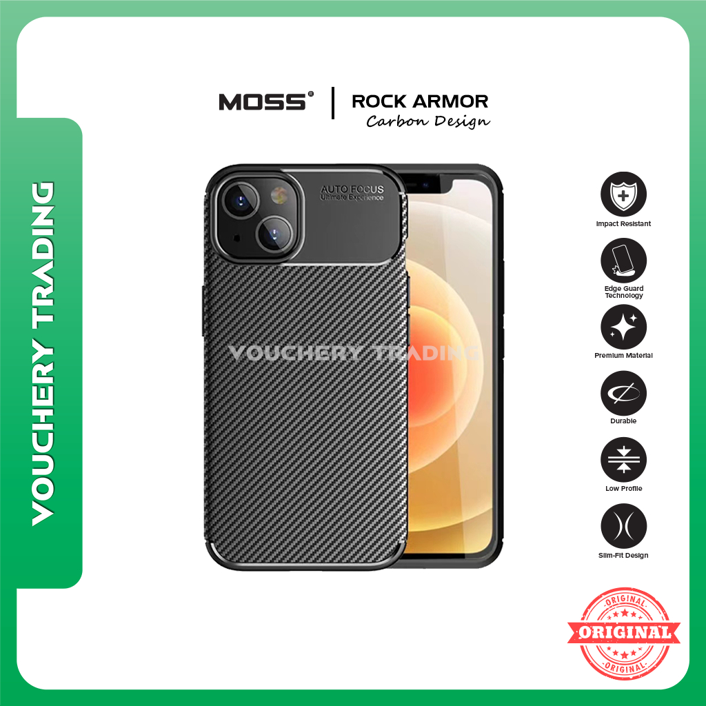 MOSS Rock Armor Carbon Fibre Military Grade Shock Proof Drop Guard ...