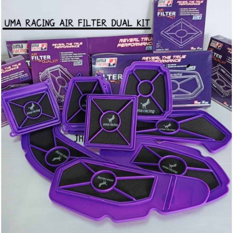 UMA RACING AIR FILTER DUAL KIT | Shopee Malaysia