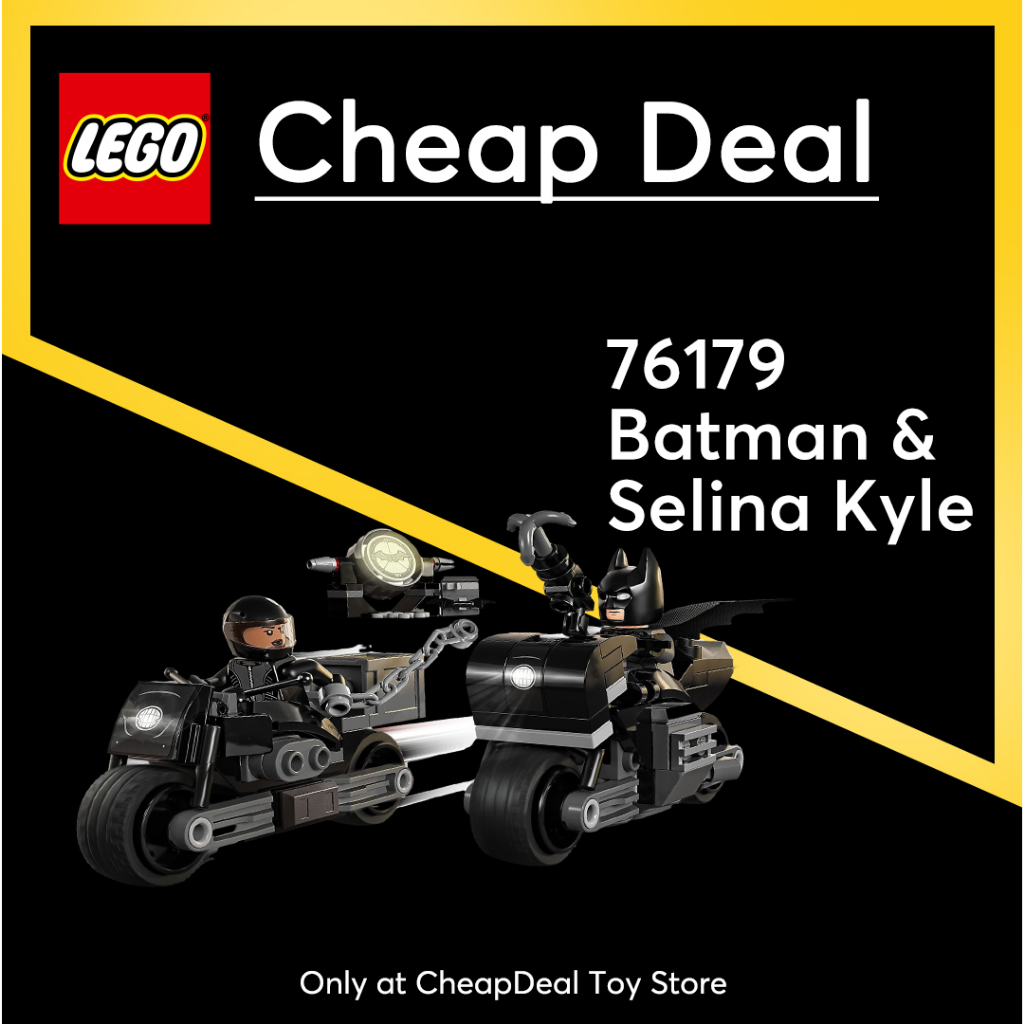 [Ready Stock] - LEGO 76179 Batman & Selina Kyle (149 Pieces) | Shopee ...