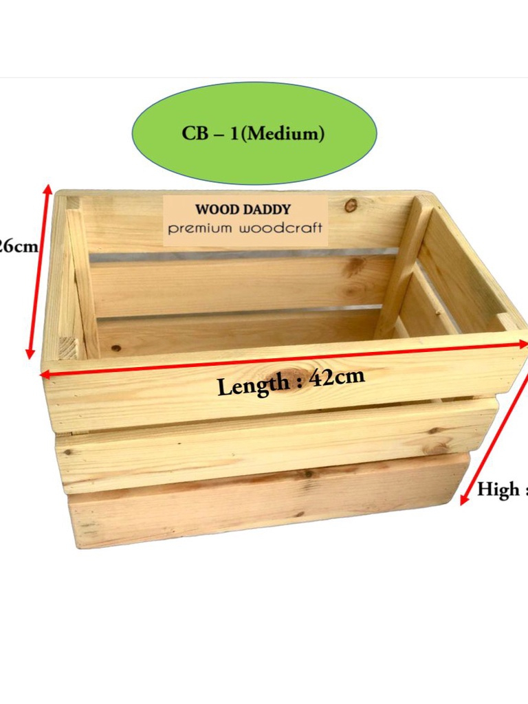 Custom Made - (HOT) Natural Pine Wood Box - Kotak Kayu Pine > Wooden ...