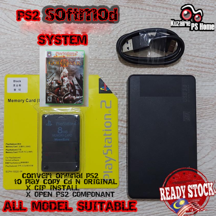 Ps2 softmod system no cip no solder | Shopee Malaysia