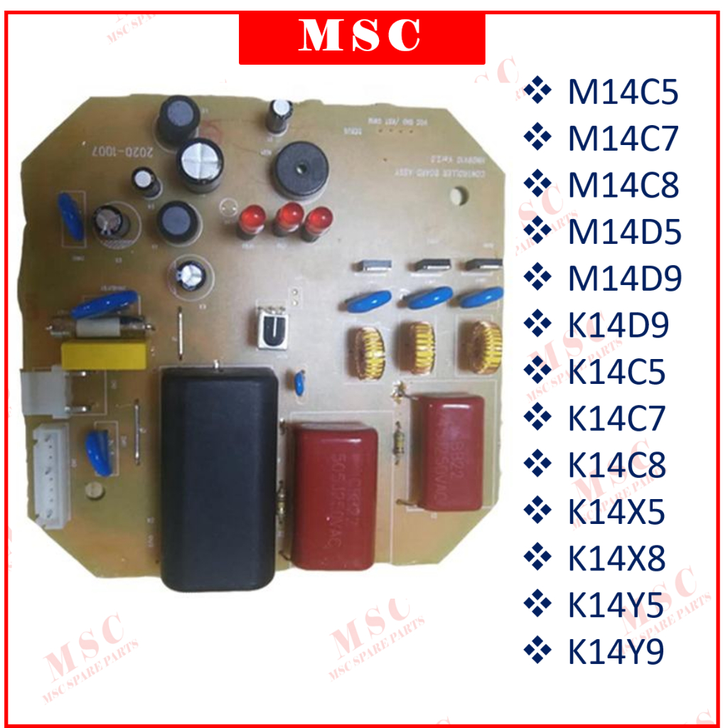 ORIGINAL PANASONIC / KDK CEILING FAN PCB BOARD M14C5 M14C7 M14C8 M14D5 ...