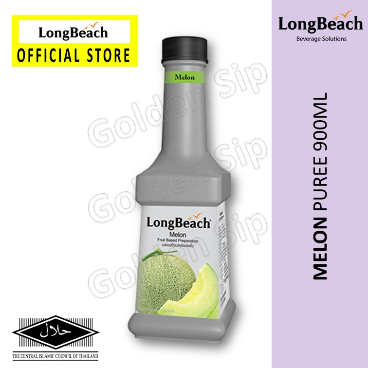 LONG BEACH Melon Puree 900ml Halal Certified | Shopee Malaysia