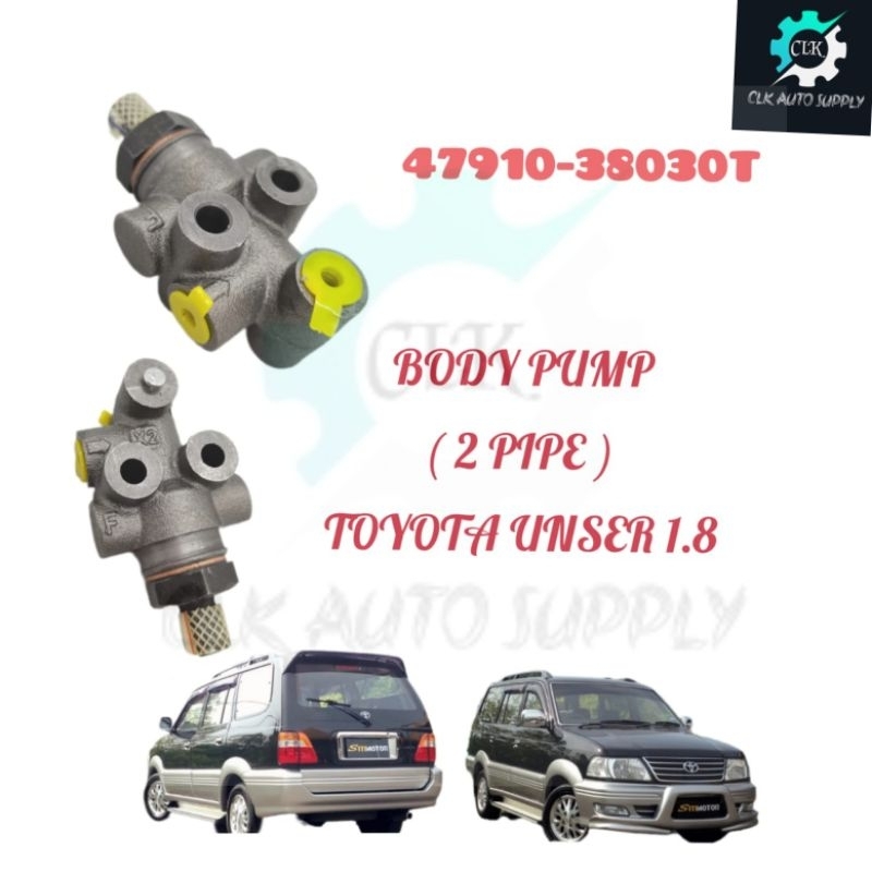 TOYOTA UNSER BODY PUMP (2 pipe) (47910-38030) | Shopee Malaysia