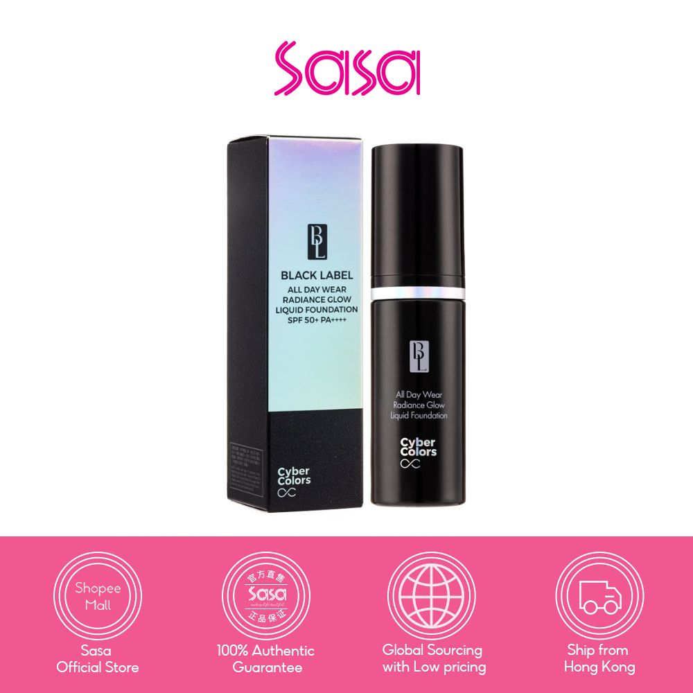 Cyber Colors Black Label Glow Liquid Foundation SPF50+ PA++++ (22ml ...