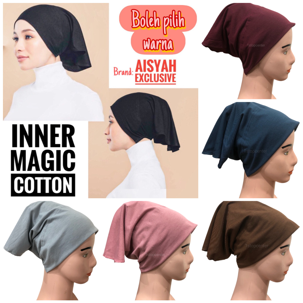 INNER MAGIC COTTON Boleh pilih warna (Aisyah Exclusive) | Shopee Malaysia