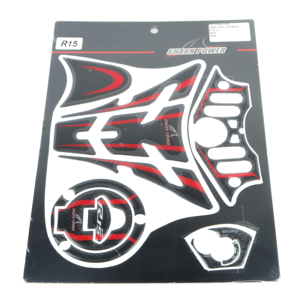 [READY STOCK] YAMAHA R15 V3 TANK PAD MOTOR COVER SET/ MOTORCYCLE TANK ...