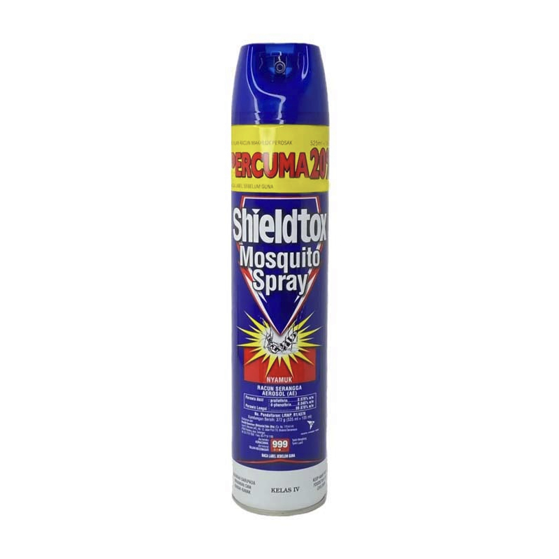 Shieldtox Mosquito Spray Aerosol 525ml or Twin Pack 600ml / Shieldtox ...