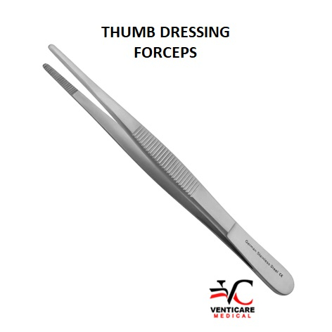 RHEIN THUMB DRESSING FORCEPS NARROW 13CM | Shopee Malaysia