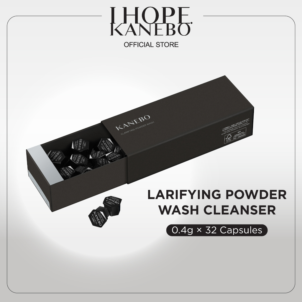 KANEBO Clarifying Powder Wash Cleanser 0.4g × 32 Capsules | Shopee Malaysia