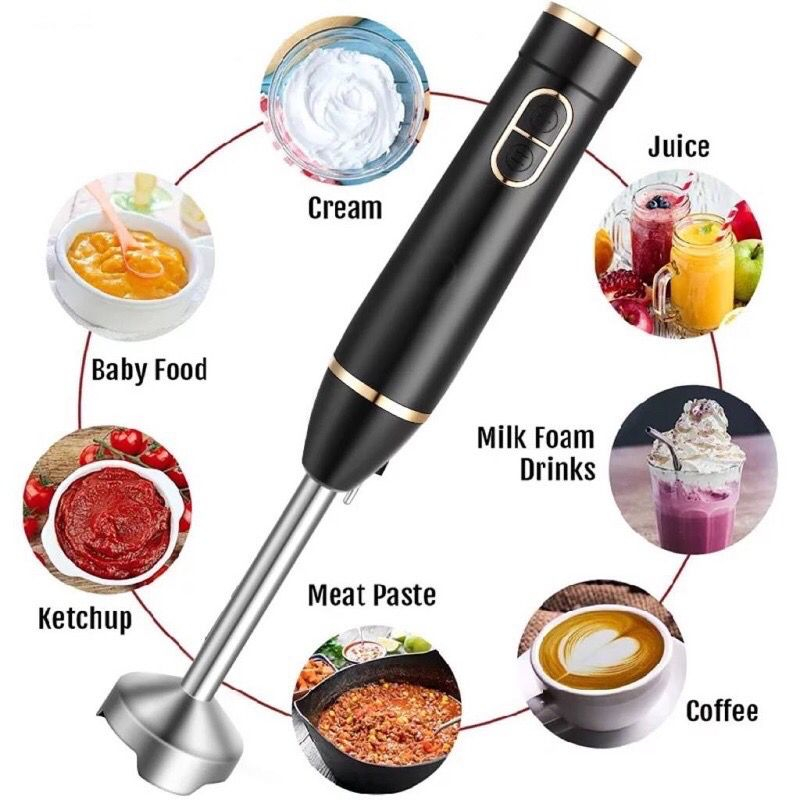 Multifunctional Small Electric Hand Blender 多功能小型电动手持式搅拌机 | Shopee Malaysia