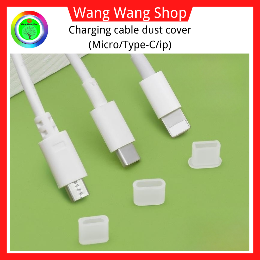 Phone Charging cable dust cover (Micro/Type-C/ip) | Shopee Malaysia