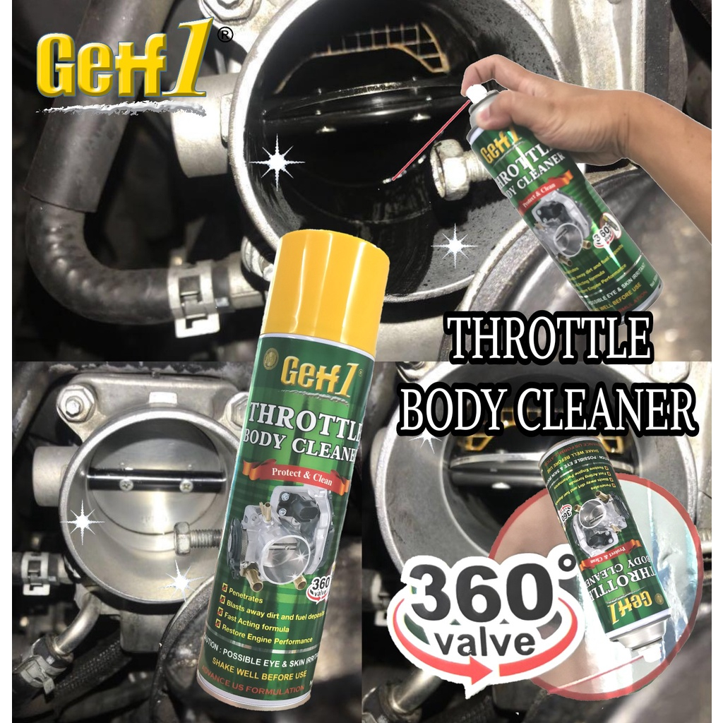 Getf1 Throttle Body Cleaner carburetor cleaner Stain Grease Gum Remover ...