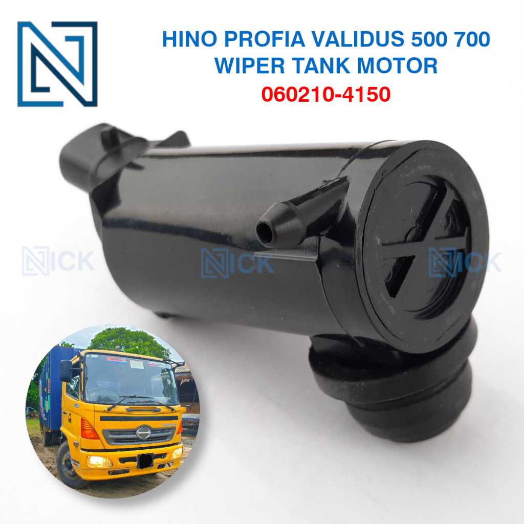 HINO PROFIA VALIDUS 500 700 Series Wiper Water Pump Motor Washer Tank ...
