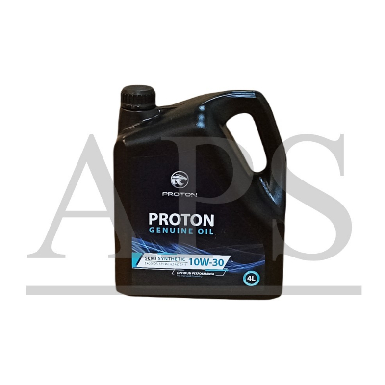PROTON 10W30 SN GENUINE ENGINE OIL SEMI SYNTHETIC (4L) | Shopee Malaysia